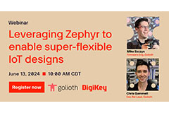 利用 Zephyr® 促成靈活的 IoT 設計 | DigiKey